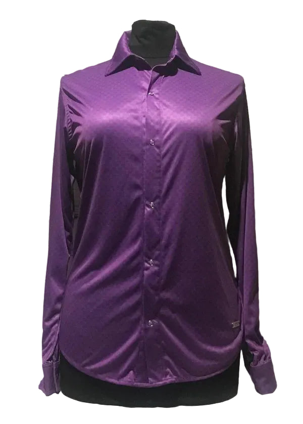 Cowboy Couture Ladie's snap shirt. Grape Juice carbon fiber print ...